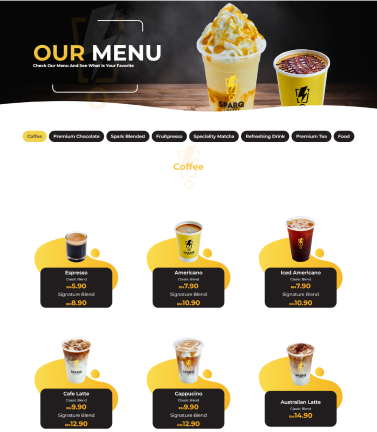 Sparq Coffee | JNDesign Marketing